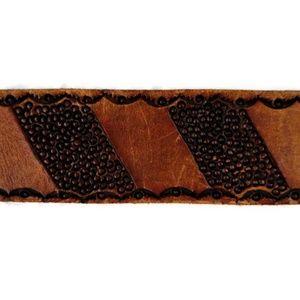 led zeppelin | Accessories | Led Zeppelin Leather Belt Buckle Original ...